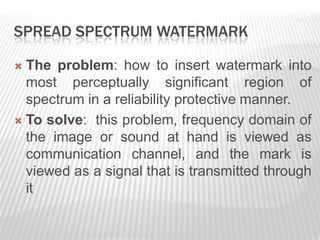 Secure Spread Spectrum | PPTX | Digital Audio | Computer Software and Applications