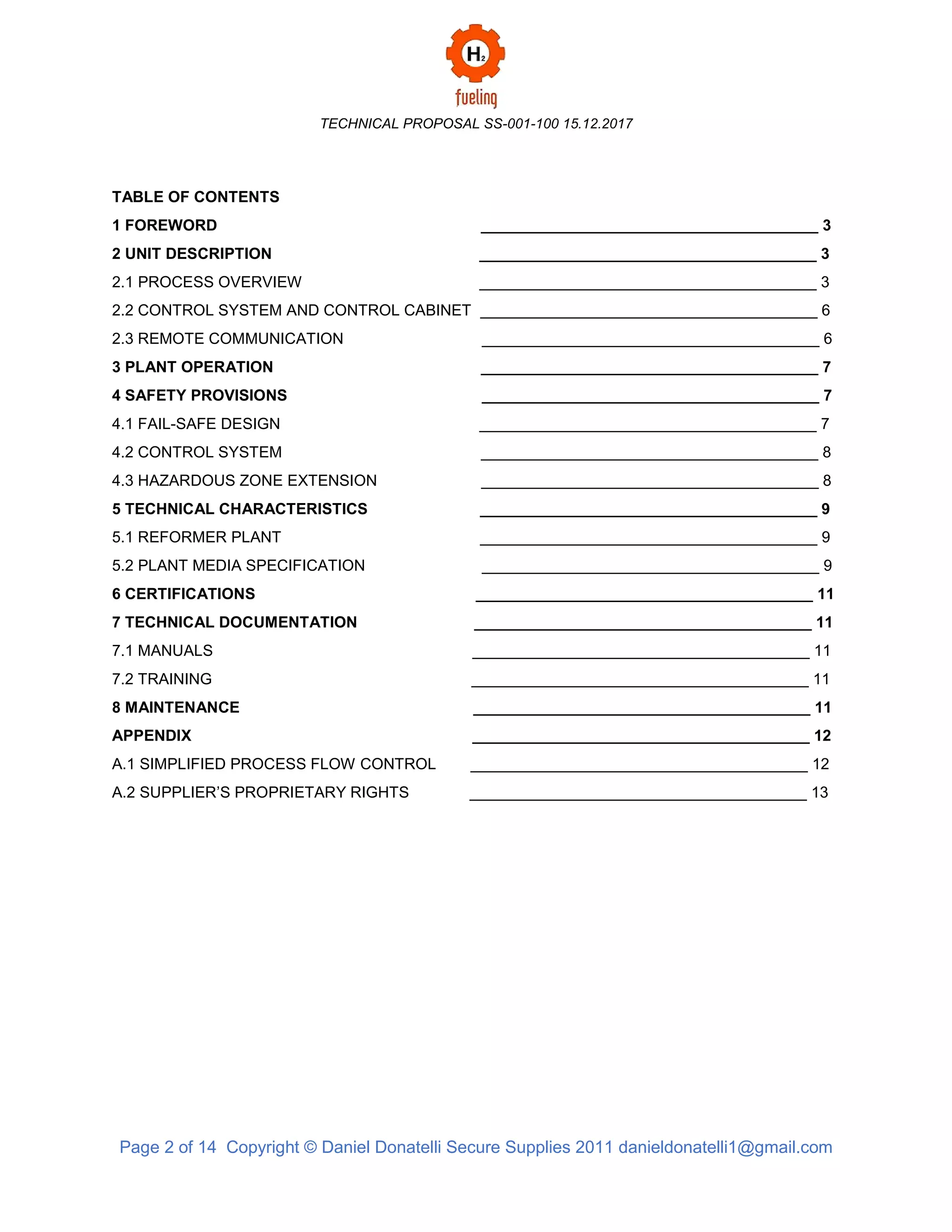 Lpg Biogas Biomass Reformer Hydrogen Fuel cell power gas | PDF ...