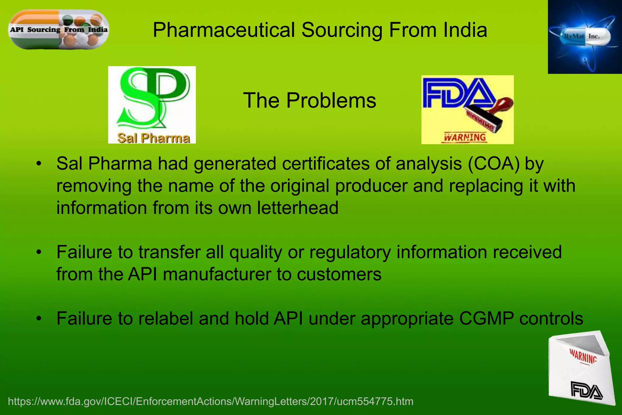 Security Of The Pharmaceutical Supply Chain - Part 4b: The ...