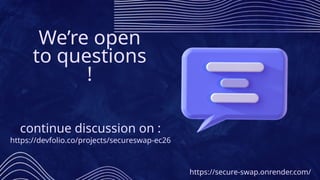 Secure Swap: A Step-by-Step Guide to Safe Decentralized Transactions ...