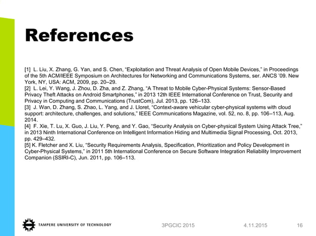 Security In Cloud Based Cyber Physical Systems Ppt