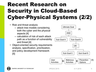 Security in Cloud-based Cyber-physical Systems | PPTX | Cloud Computing | Internet