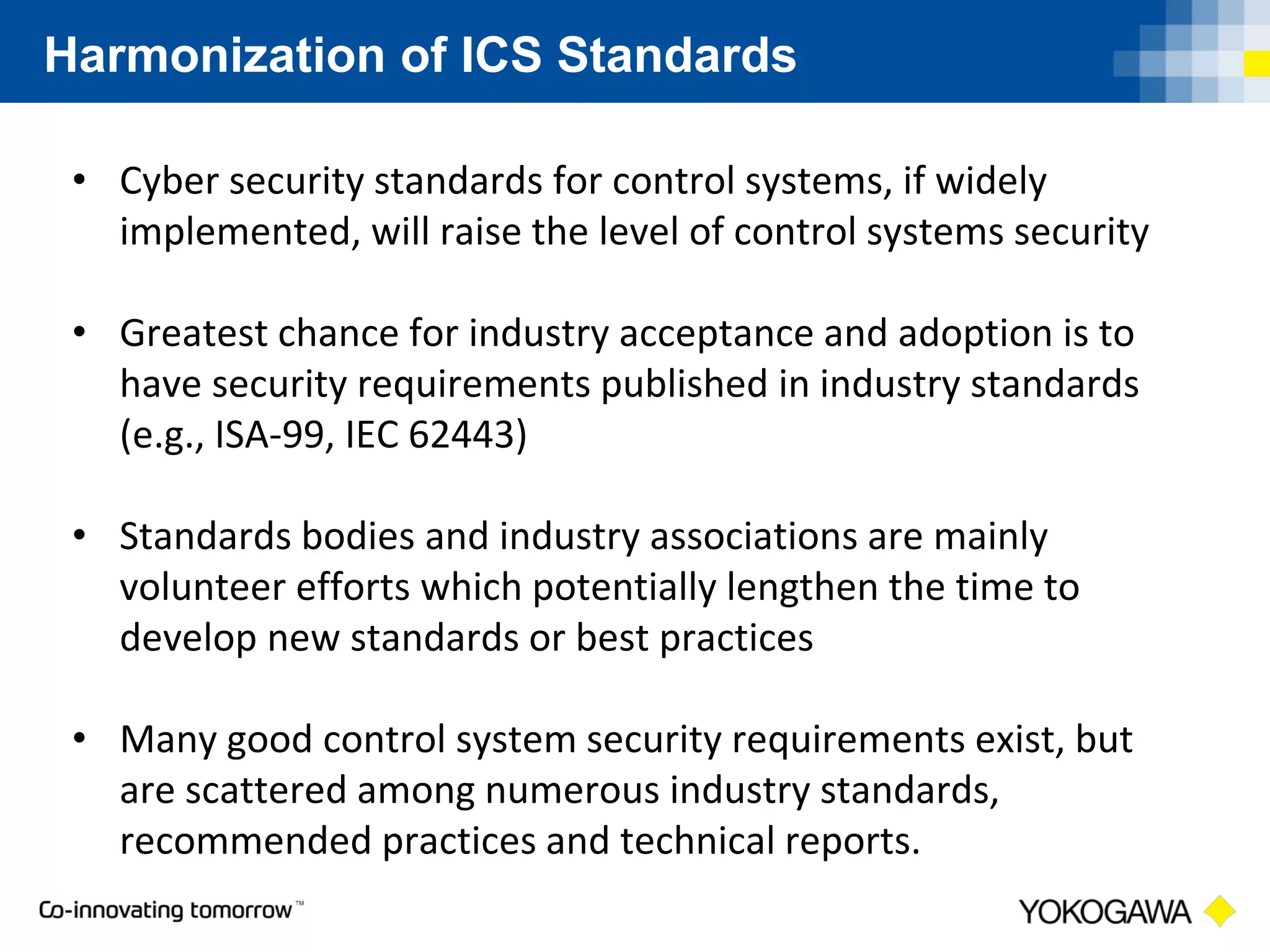 Secure Systems Security and ISA99- IEC62443 | PDF