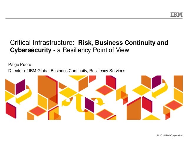 Securetech 2014 Risk Business Continuity And Cybersecurity A Res