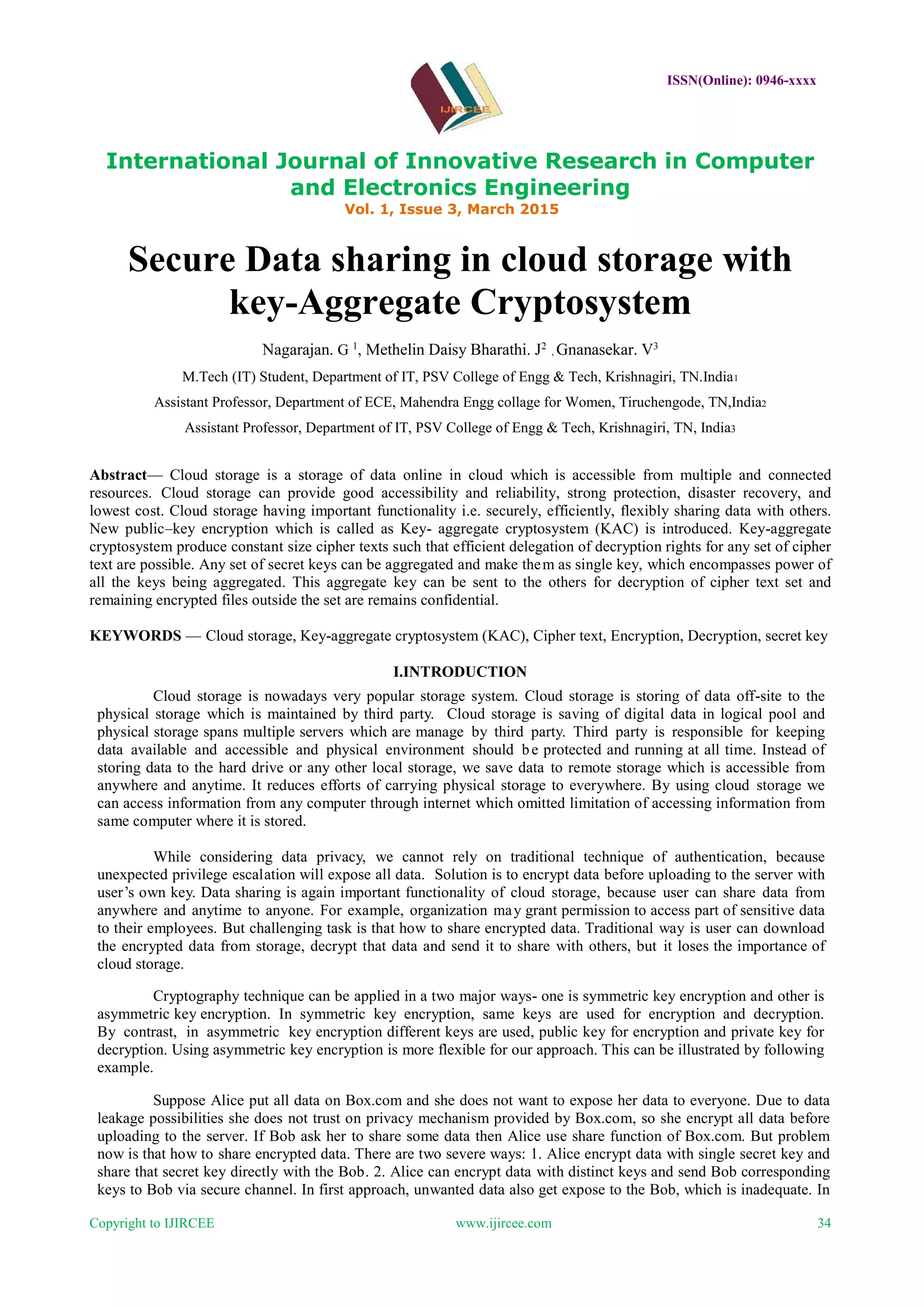 ijircee_Template | PDF | Data Storage and Warehousing | Computing