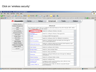 Secure wireless modem | PPT | Computer Networking | Computing