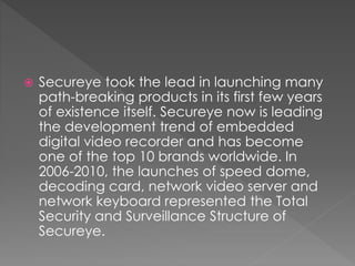 Secureye overview | PPTX
