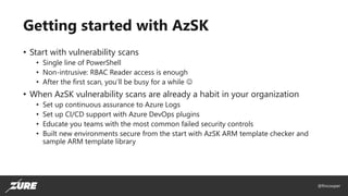 IglooConf 2019 Secure your Azure applications like a pro | PPT