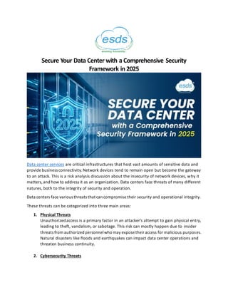 Secure Your Data Center with a Comprehensive Security Framework in 2025.pdf