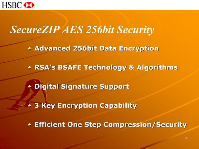 SecureZIP @ HSBC | PPT