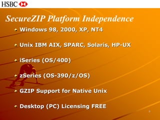 SecureZIP @ HSBC | PPT