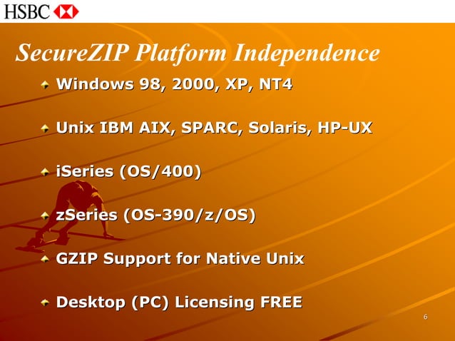 SecureZIP @ HSBC | PPT
