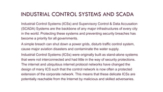 Securing Industrial Control System | PPT