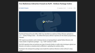 Securing Open Source Code in Enterprise | PDF