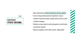 How secure are your Terraform sensitive values? | PPT
