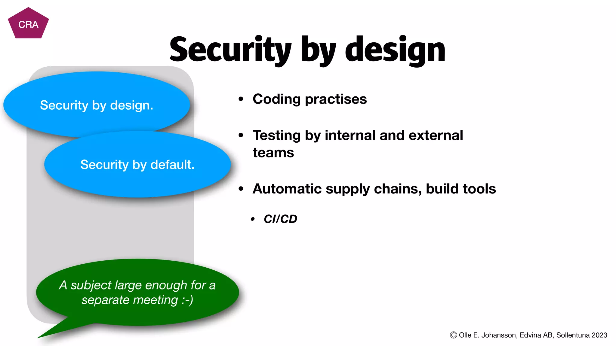 Cybernode.se: Securing the software supply chain (CRA) | PPT | Free Download