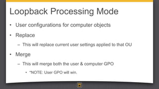 Securing Windows with Group Policy | PPT