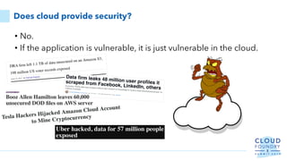 Securing a Cloud Migration | PPT