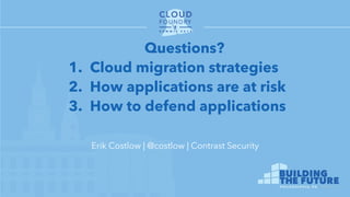 Securing a Cloud Migration | PPT