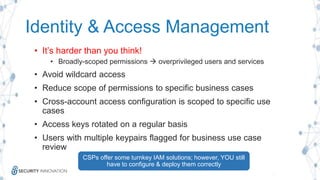 Securing Applications in the Cloud | PPTX