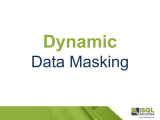 Securing SQL Azure DB? How? | PPT