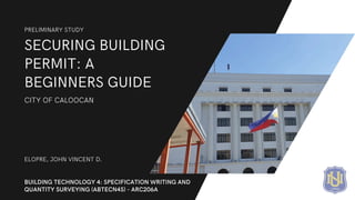 SECURING BUILDING PERMIT CITY OF CALOOCAN.pdf
