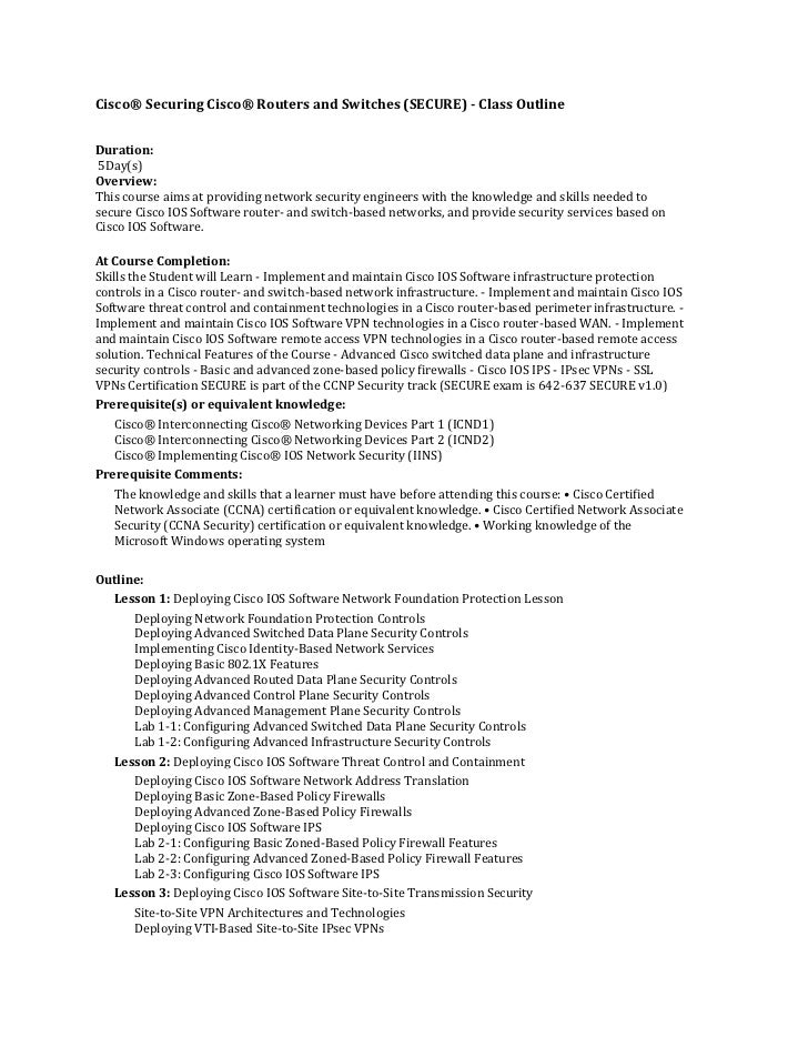 Securing cisco routers and switches Securing cisco routers and switches