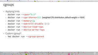 Securing containers | PPT