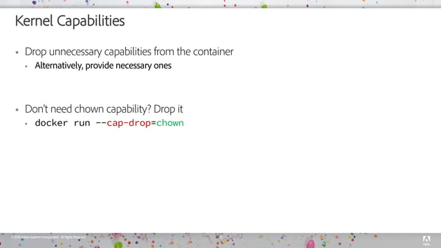 Securing containers | PPT