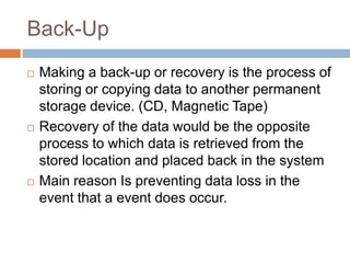 Securing data | PPTX