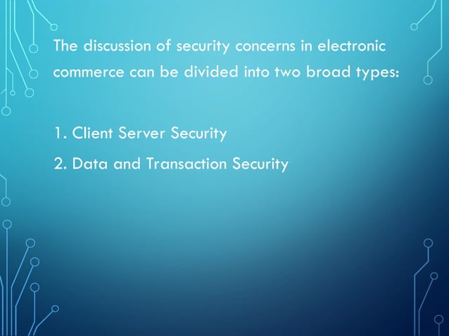 Securing E-Commerce Networks Presentation.ppt | Free Download