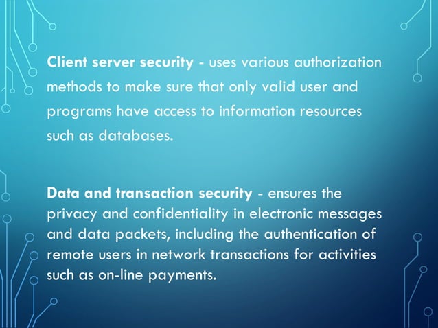 Securing E-Commerce Networks Presentation.ppt | Free Download