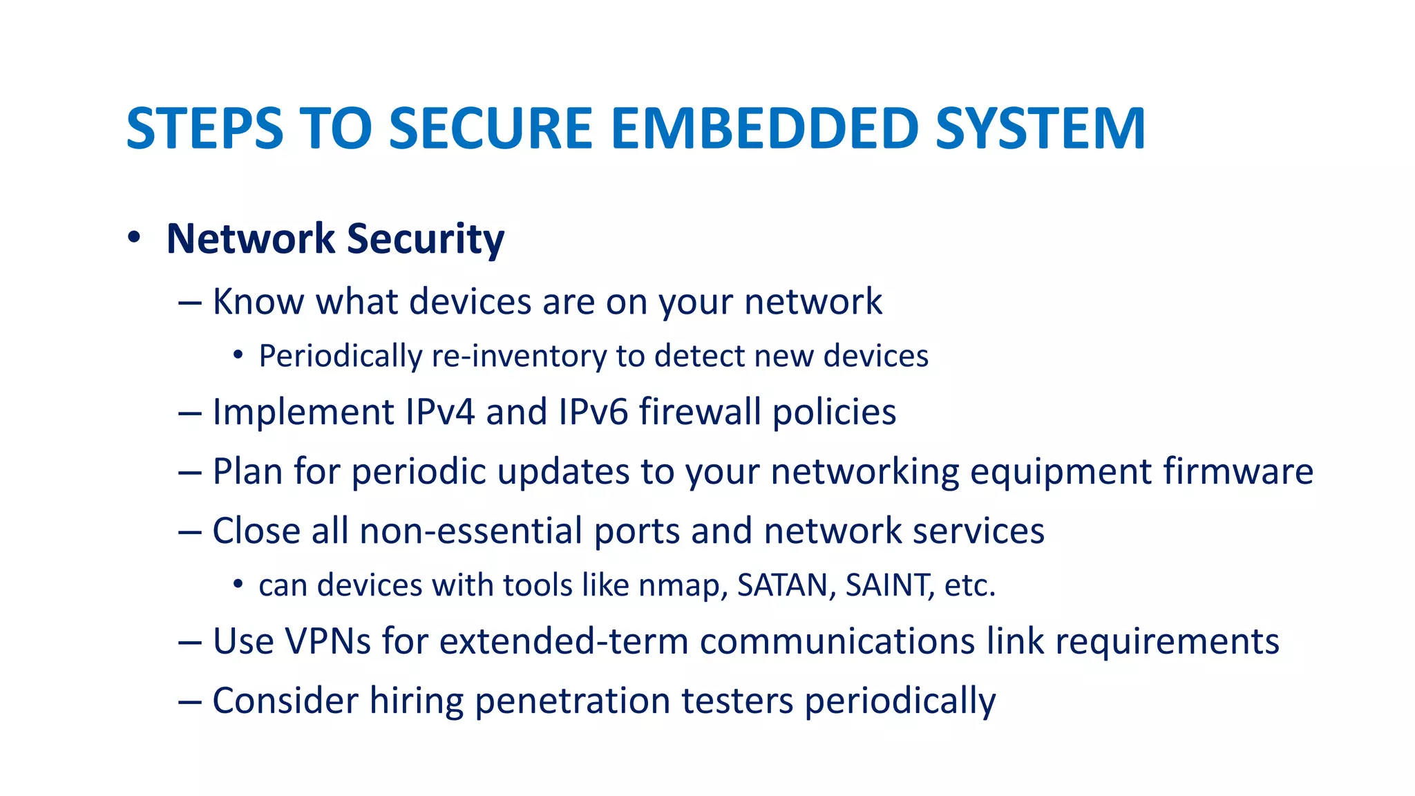 Securing Embedded Systems Pptx Computing Technology And Computing