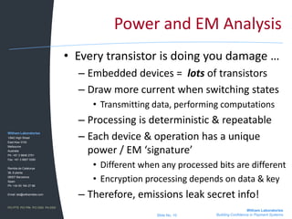 Securing embedded systems (for share) | PPTX | Computer Peripherals | Computing