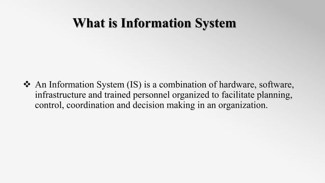 Securing information system (Management Information System) | PPT