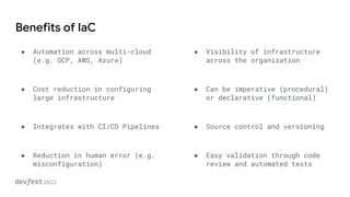 Securing Infrastructure as a Code - DevFest 2022 Presentation | PPT