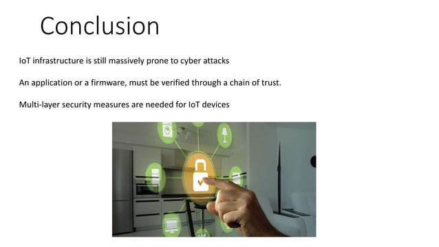 Securing IoT devices | PPTX