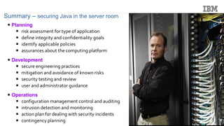 Securing Java in the Server Room | PDF