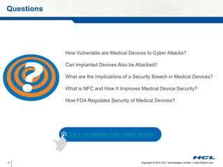 Securing Medical Devices From Cyber Threats | PPT