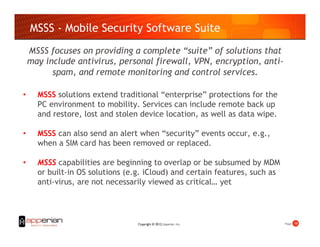Securing Mobile Apps: New Approaches for the BYOD World | PDF ...