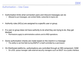 MQ Security Overview | PDF
