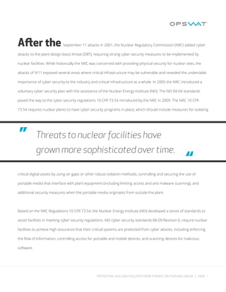 Securing Nuclear Facilities | PDF