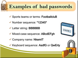 Securing password | PPTX