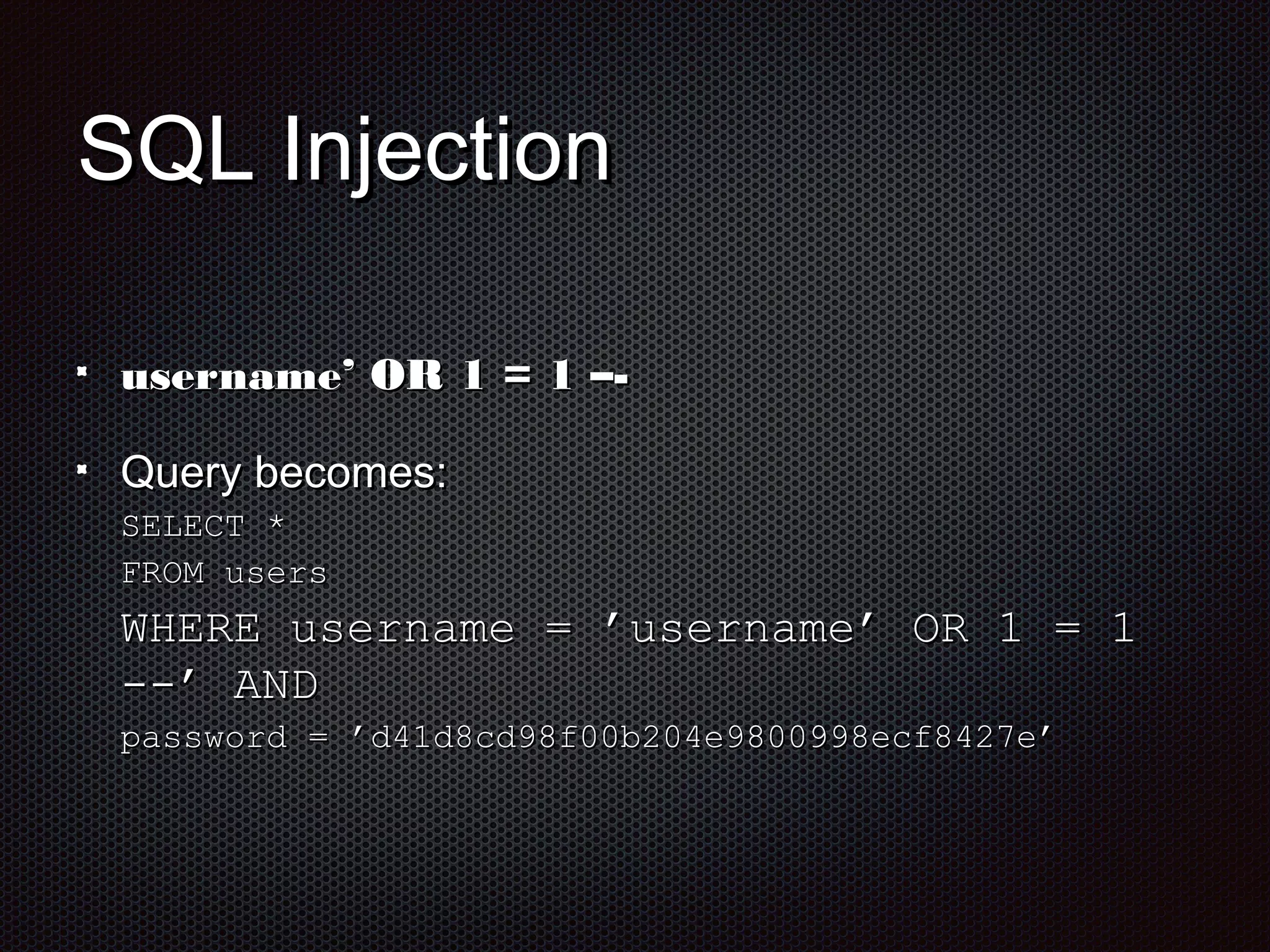 Securing Php Applications Ppt