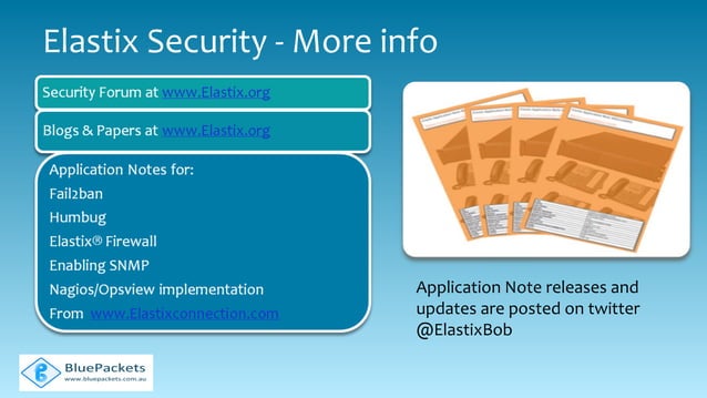 Elastix securing, preventing, monitoring | PPT