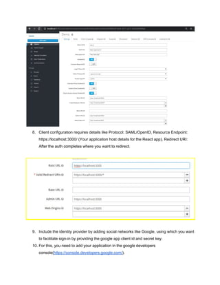 A Detailed Guide to Securing React applications with Keycloak ...