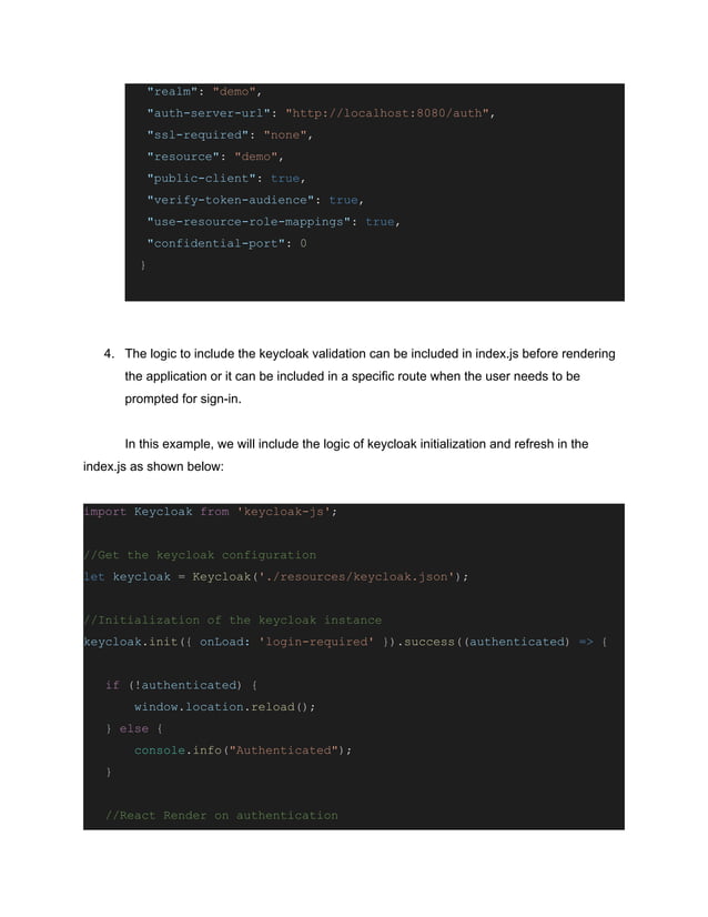 A Detailed Guide To Securing React Applications With Keycloak Walkingtree Technologies Pdf