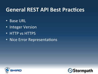 Securing REST APIs | PDF