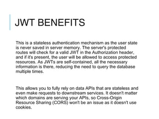 Securing RESTful API | PPT