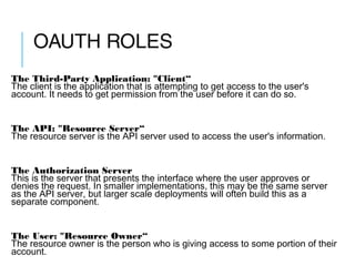 Securing RESTful API | PPT